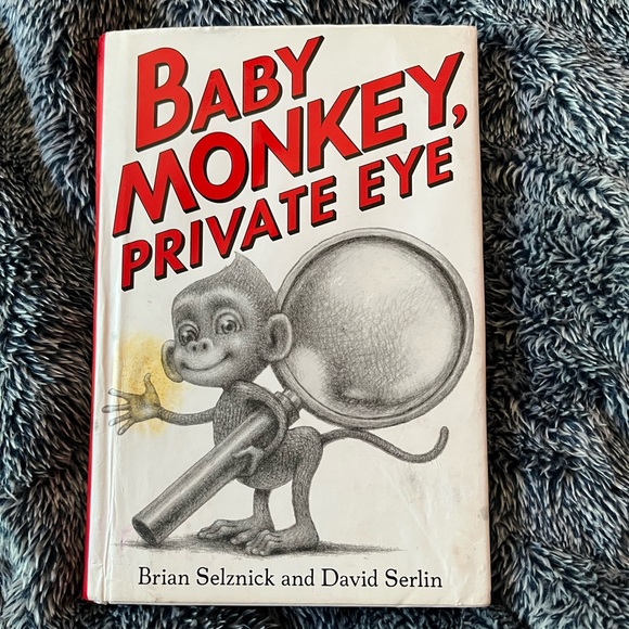 Other | Baby Monkey Private Eye Book | Poshmark